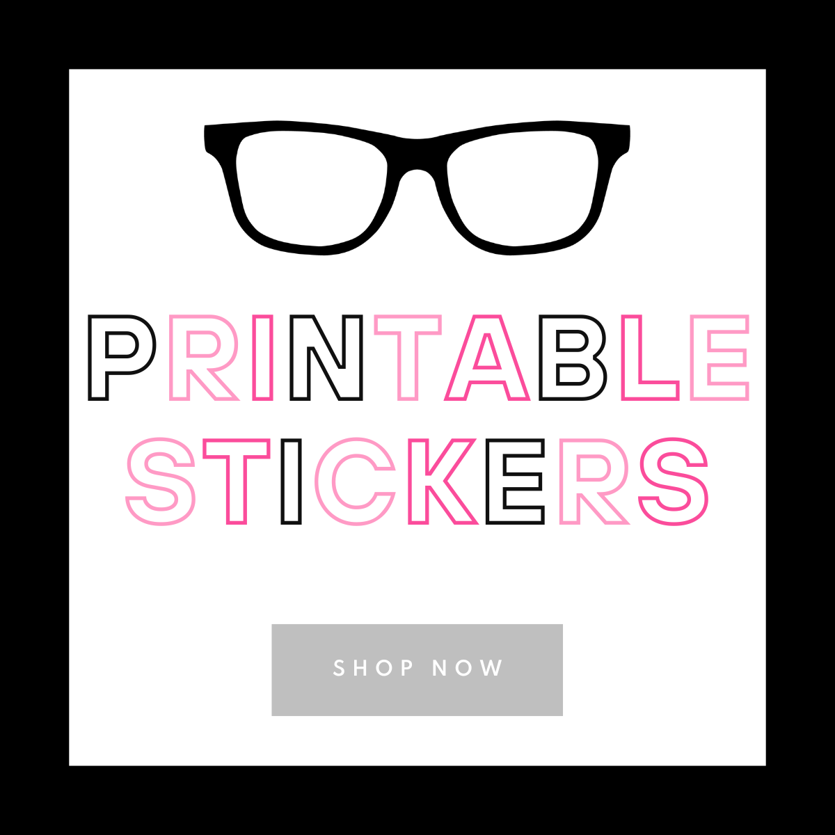 Printable Stickers – Nerds The Word Sticker Co.