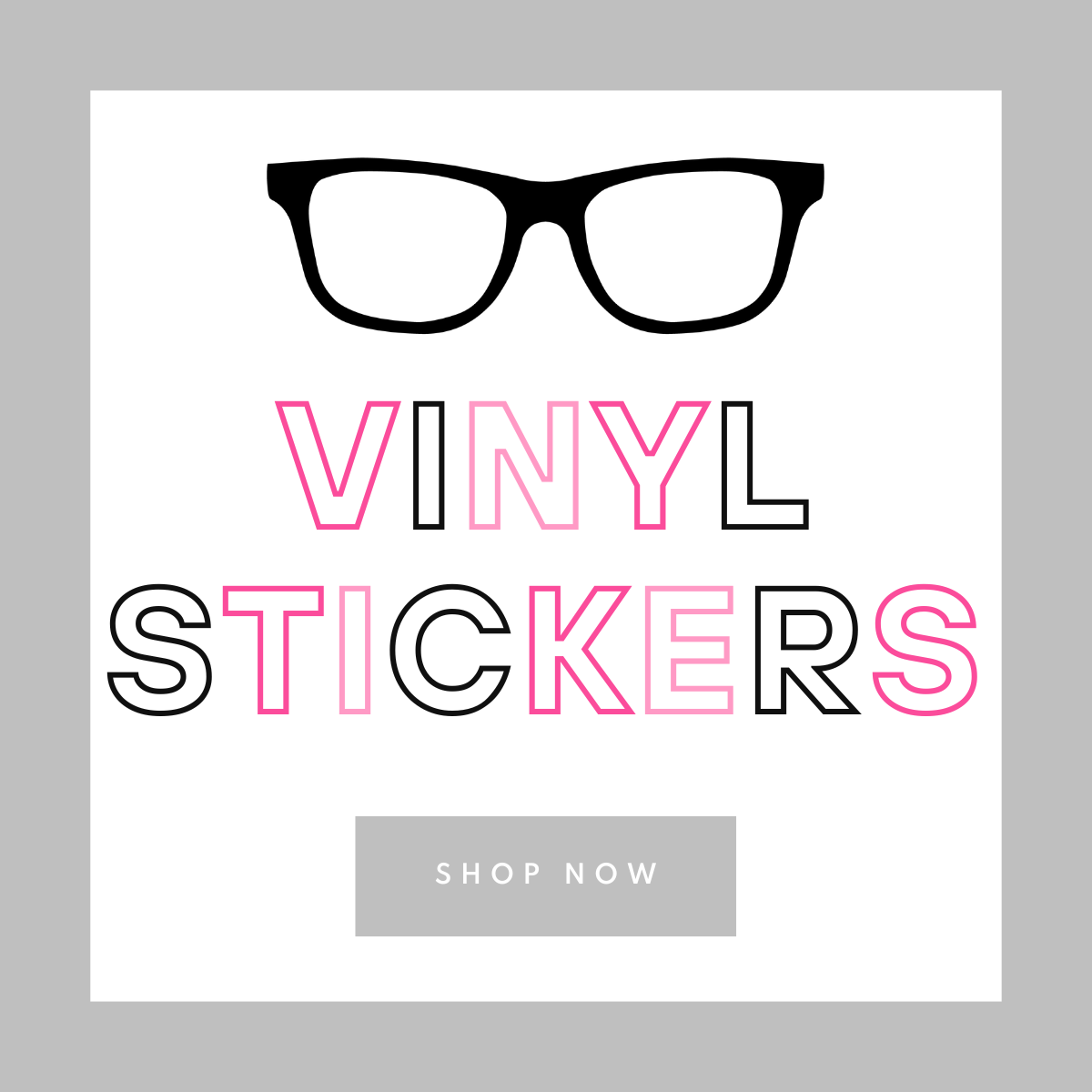 Vinyl Stickers – Nerds The Word Sticker Co.