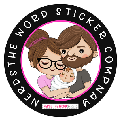 Hot Mess Flashes Sticker Sheet – Nerds The Word Sticker Co.